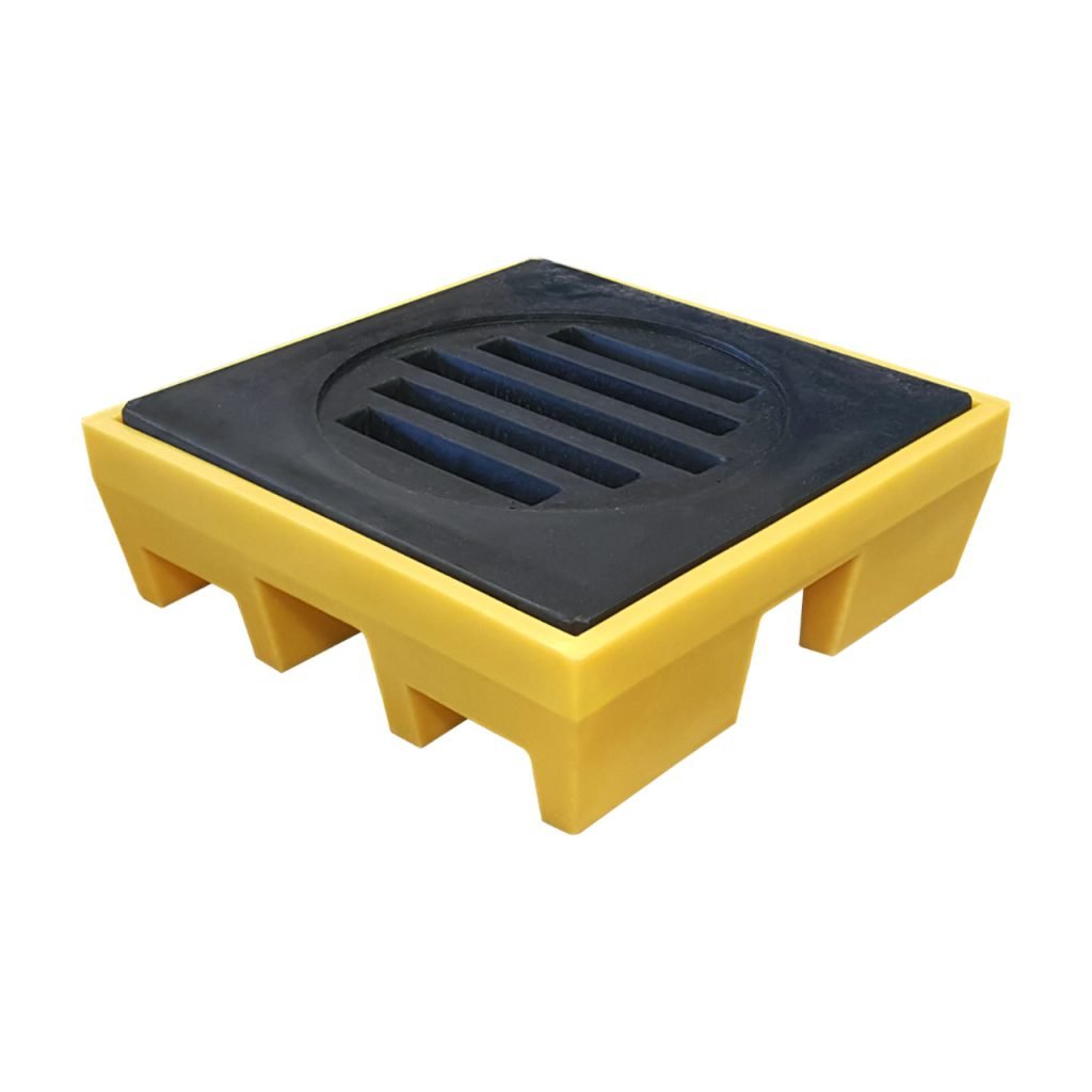 Pallet de Contenção IBC 4 Tambores – 1000 Litros – KMI Plásticos